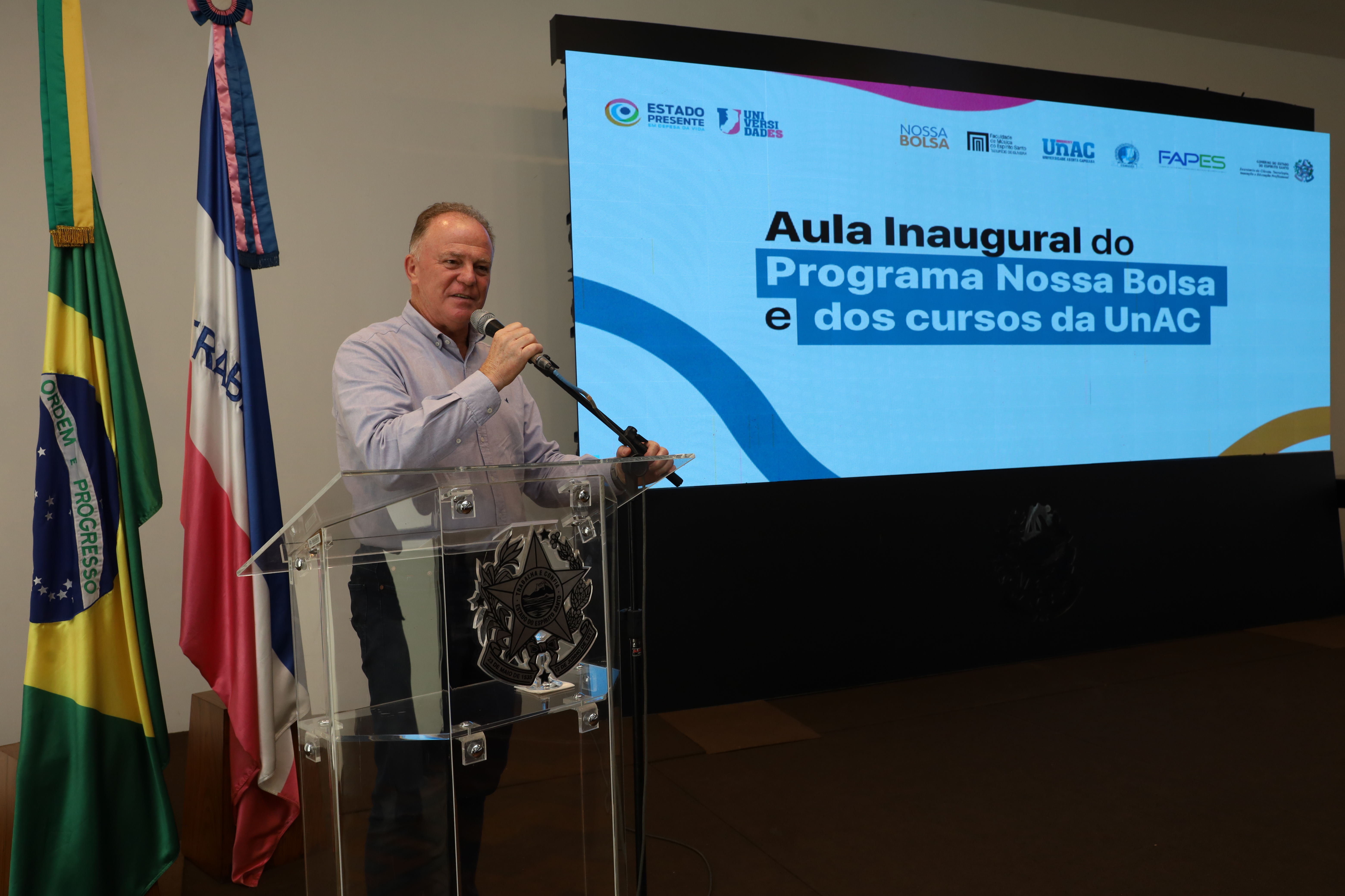 SECTI - Palácio Anchieta recebe aula inaugural do Nossa Bolsa e da ...