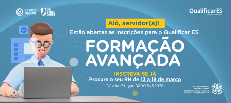 SECTI - Governo do Estado divulga cursos de formação avançada para ...